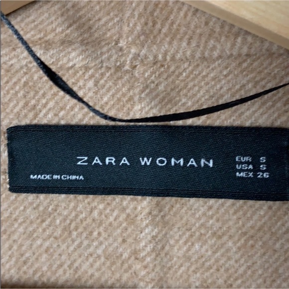 Zara | Jackets & Coats | Zara Handmade Wool Camel Coat | Poshmark
